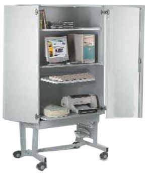 Computerwagen, PC-Wagen, PC-Schrank, EDV-Schrank, EDV-Wagen ...