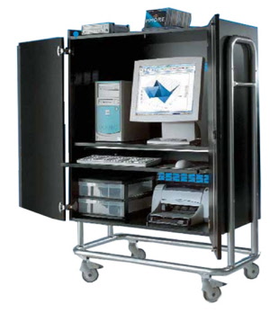 Computerwagen, PC-Wagen, PC-Schrank, EDV-Schrank, EDV-Wagen ...