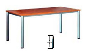 Tische mit Rundrohr 60 mm, Rundrohrtische, Metallgestelltische ...